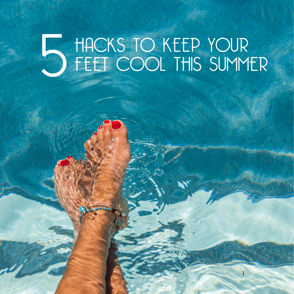 5 Easy Hacks to Keep Your Feet Cool in Summer | Alice Bow