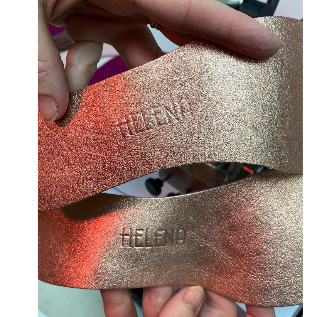 Personalised Luxury Leather Insoles – Alice Bow